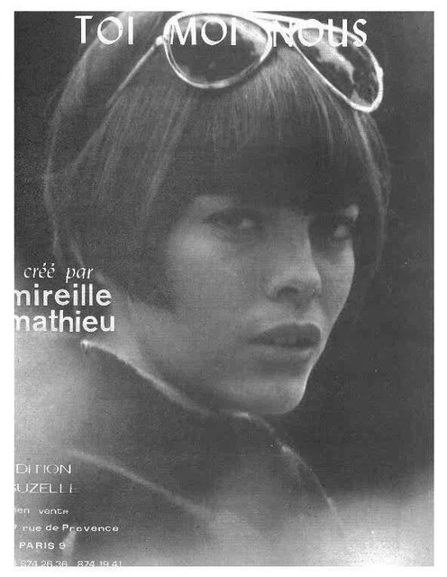 PARTITION MIREILLE MATHIEU "Toi, Moi, Nous" EUR 14,90 - PicClick FR
