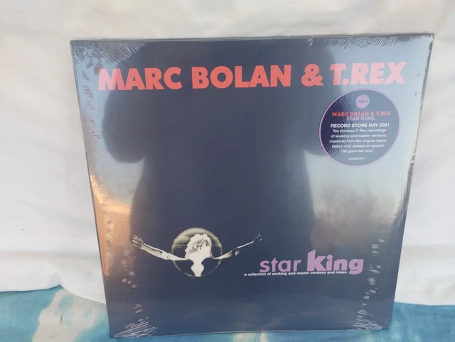 T. REX /MARC BOLAN STAR KING RED VINYL LP RSD21 RECORD STORE DAY 2021 ...