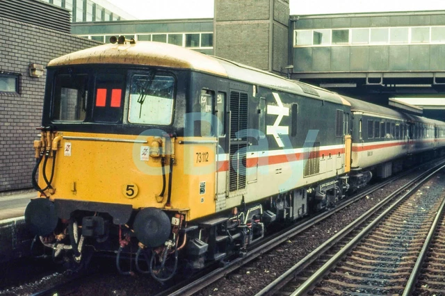 UK RAILWAY PHOTOGRAPH of Class 73 Locomotive 73112. RM73-95 £1.70 ...