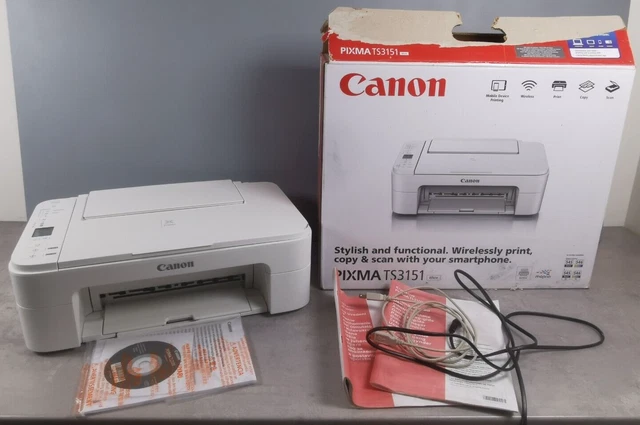 CANON PIXMA TS3151 IMPRIMANTE SCANNER Couleur Jet encre Informatique ...