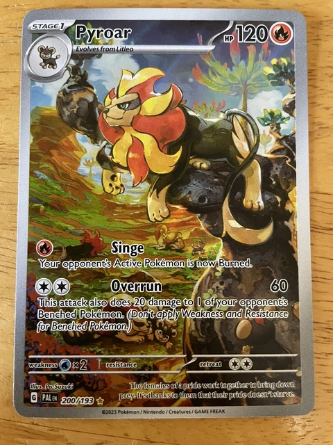 POKÉMON TCG PALDEA Evolved English Pyroar 200/193 $2.25 - PicClick