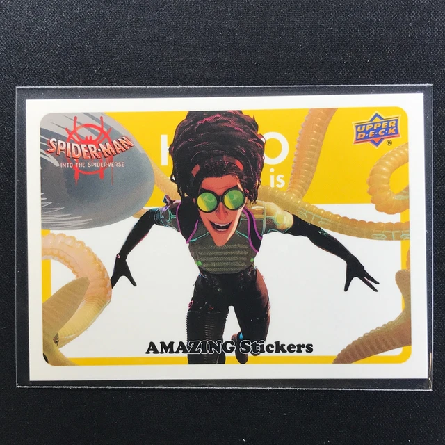 2022 SPIDER-MAN INTO The Spider-Verse DOC OCK Amazing Stickers #12 EUR ...