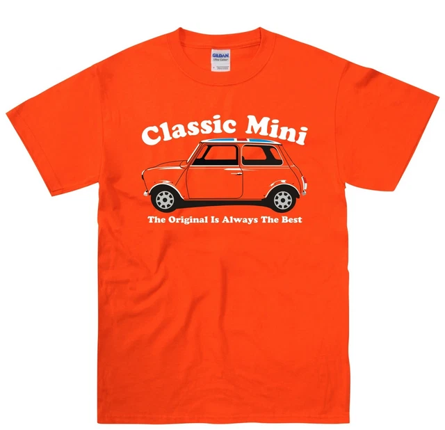 CLASSIC MINI 1000 Cooper 60's retro car t shirt Tee Monte Carlo rally ...