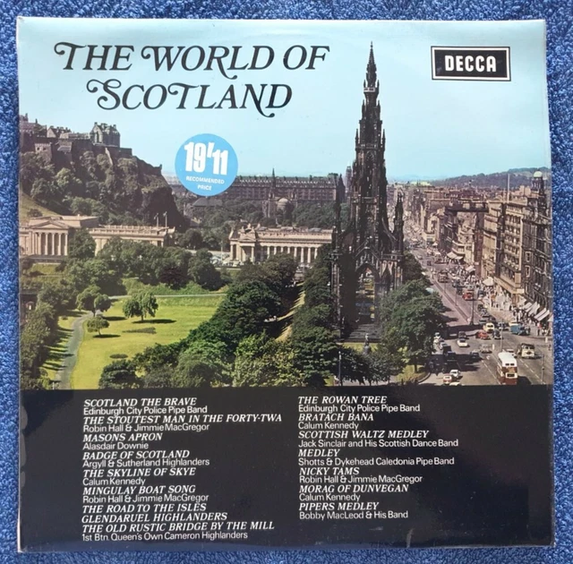 THE WORLD OF Scotland: Various Artists 1969 12" Vinyl LP Excellent ...