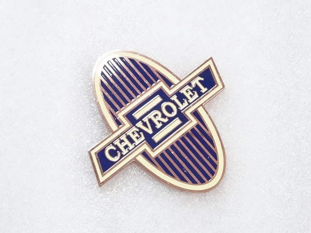 VINTAGE 1930S CHEVROLET Emblem Chevy Logo Radiator Grille Shield Badge ...