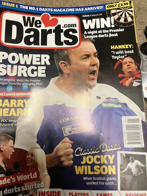 MAGAZINE - WE Love Darts - Issue 1 £5.00 - PicClick UK