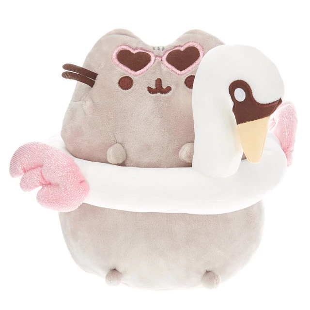 GUND PUSHEEN IN Pool Floaty - Claire’s Exclusive - Cute Soft Toy ...