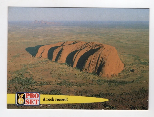 WORLD’S LARGEST SINGLE rock is Ayers Rock (Uluru) in Australia $4.99 ...