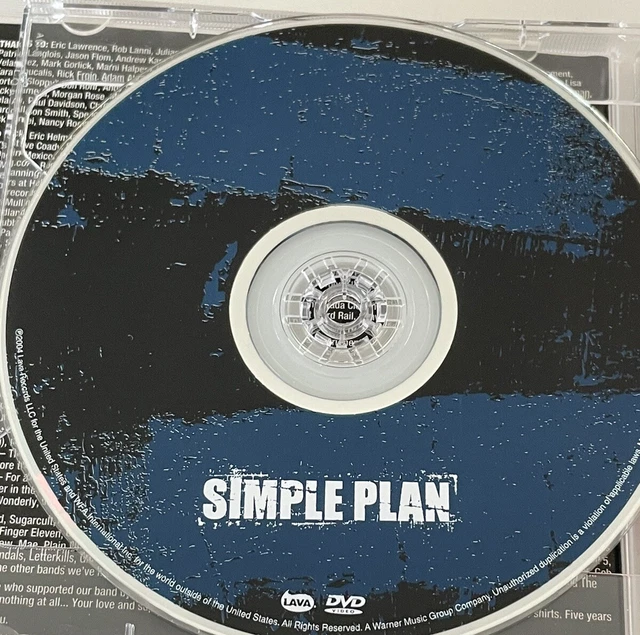 SIMPLE PLAN STILL Not Getting Any CD And DVD – Like New $12.95 ...