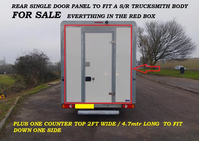 2025 RENAULT MASTER Trucksmith S/R Lo Loader Snack Van Back Door ...