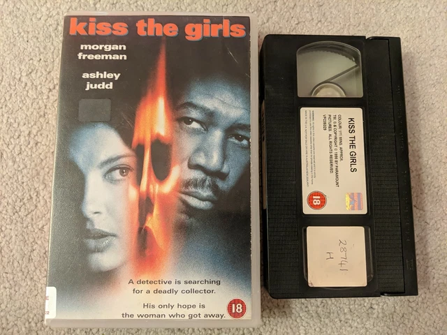 KISS THE GIRLS VHS Video Big Box Ex Rental Large Case CIC £4.99 ...