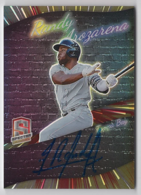 2022 PANINI CHRONICLES Colorgraphs Hyper Randy Arozarena Auto 11/25 ...