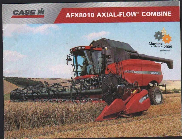 CASE IH &AFX8010& Axial-Flow Combine Brochure £6.50 - PicClick UK