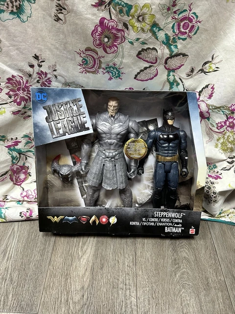 JUSTICE LEAGUE MOVIE Batman, Steppenwolf, 2Pack Figure 30cm Mattel ...