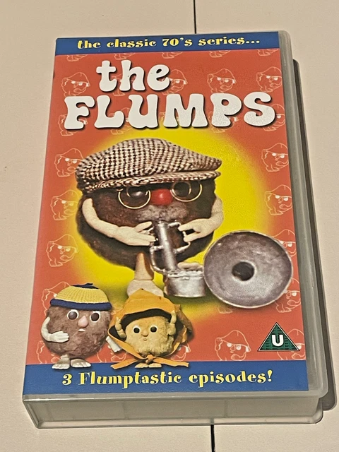 THE FLUMPS VHS Video Tape (1999 - 70's Series) 3 Flumptastic Episodes £ ...