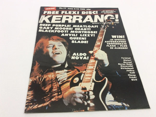 KERRANG MAGAZINE - No 17 - Rock Music - Heavy Metal - (ref11) £8.92 ...