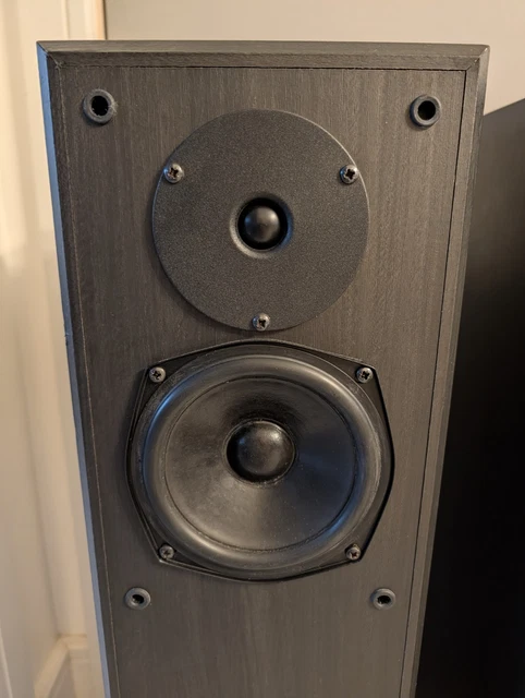 GALE MODEL 4 Floorstander Speakers Black - working. £57.90 - PicClick UK