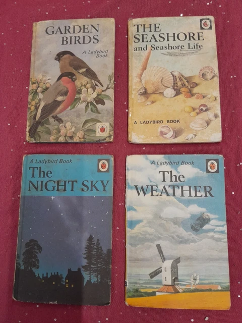 LADYBIRD BOOKS SERIES 536, Weather,Nightsky,Seashore,Garden Birds £0.99 ...