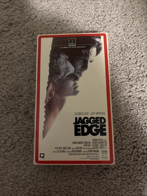JAGGED EDGE VHS 1986 Glenn Close Jeff Bridges £7.13 - PicClick UK