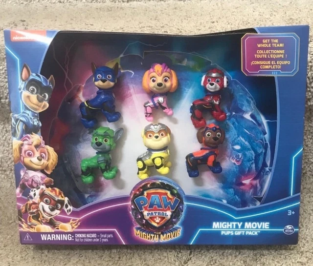 PAW PATROL THE Mighty Movie Pups 6 Figure Set NEW 2023 EUR 32,61 ...