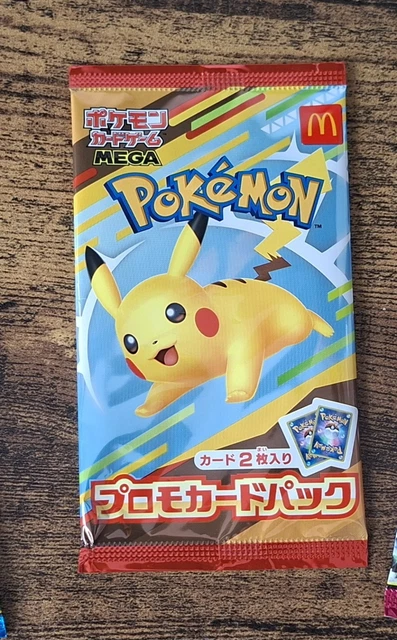 POKÉMON TCG MEGA McDonald's Pikachu Promo Pack 2025 £63.08 - PicClick UK