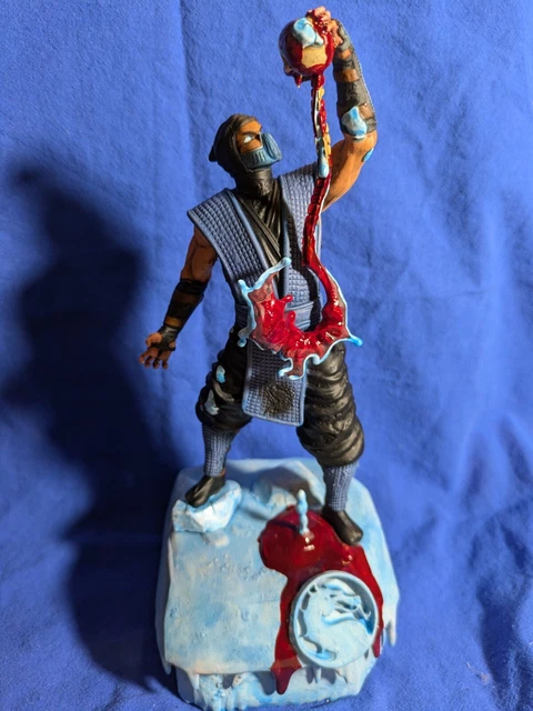 SUB ZERO MORTAL Kombat 3D Printed Resin Statue Pro Painted $65.00 ...