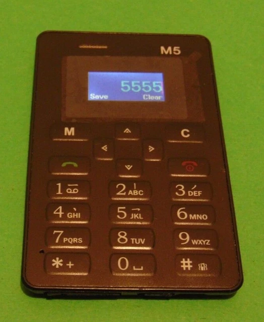 MINI CELLULARE - AEKU M5 - FUNZIONANTE - RARO (Piu sottile del mondo 4 ...