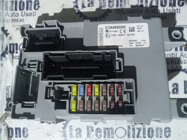 BODY COMPUTER FIAT Fiorino 2010 Modulo Bcm Bsi EUR 70,00 - PicClick IT