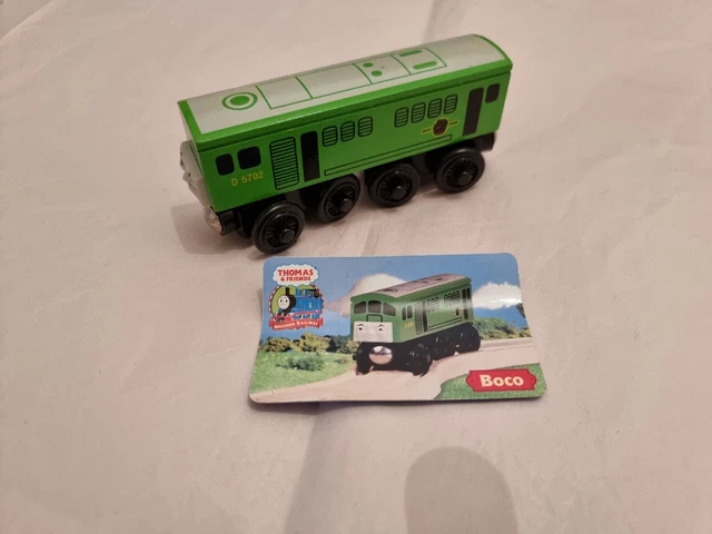THOMAS THE TANK Engine & Friends WOODEN BOCO WOOD TRAIN RARE INC ...