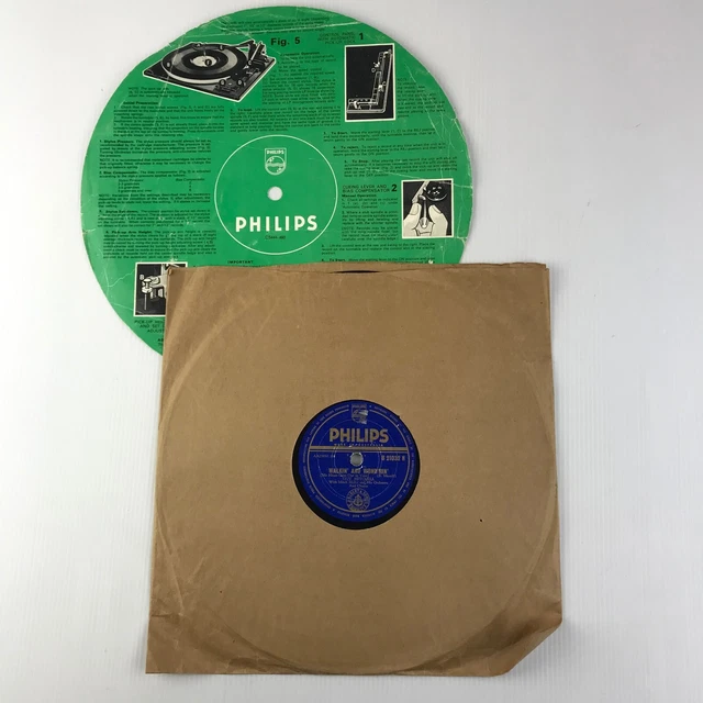 VINTAGE 78 SHELLAC Record (Wise Man Or Fool) Philips (RARE) $40.00 ...