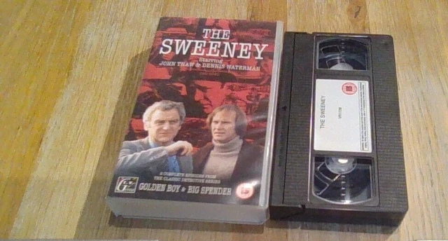 THE SWEENEY &GOLDEN BOY" & "BIG SPENDER" 1st UK VHS THAMES VIDEO 1994 ...