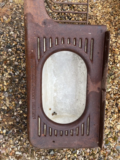 ANTIQUE CAST IRON Musgraves Corner Stable Hay Horse Feeder Manger £104. ...