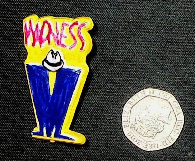 RARE MADNESS BADGE vintage 1980s pop punk group £5.95 - PicClick UK