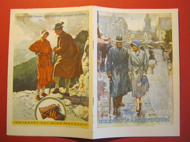 ORIGINAL REKLAME PROSPEKT Katalog Klepper Faltbootwerft Rosenheim ...