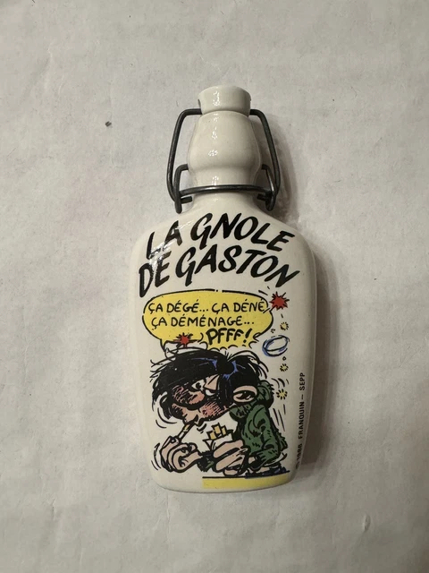 FRANQUIN BOUTEILLE FLASQUE La Gnole De Gaston Sepp 1986 Vintage EUR 50 ...