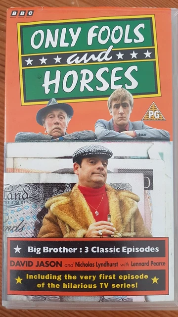 BBC ONLY FOOLS and Horses Big Brother VHS 3 episodes £2.50 - PicClick UK