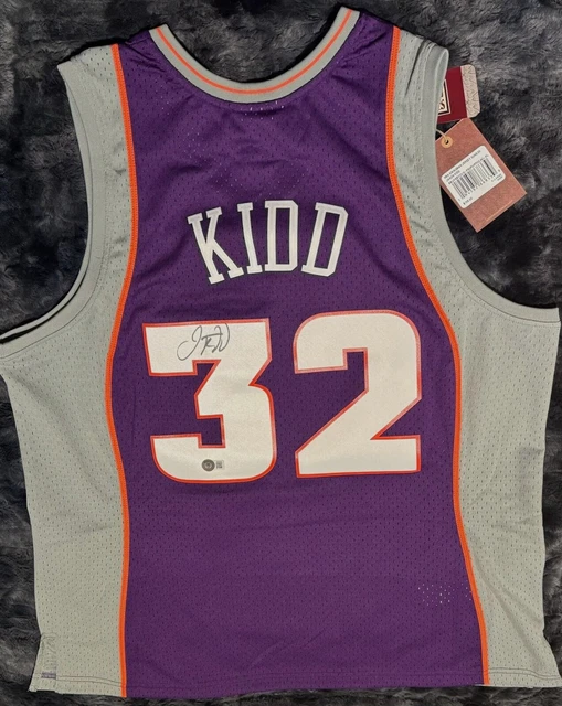 JASON KIDD 2000-01 Signed Hardwood Classics NBA Jersey XL $420.00 ...