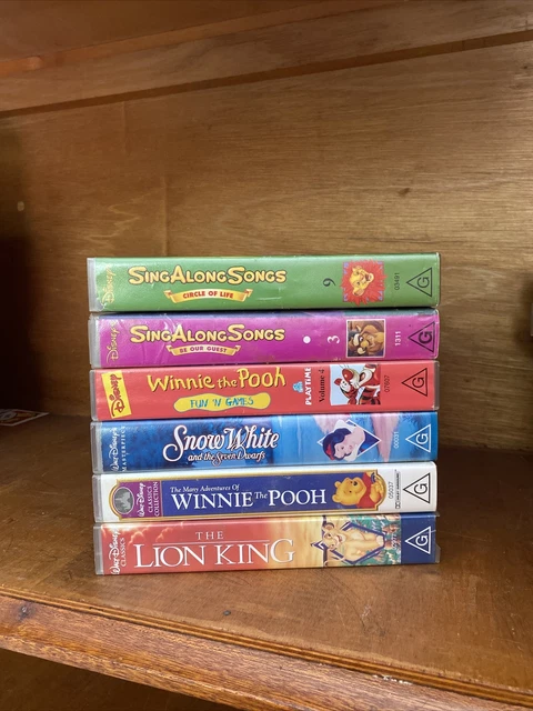 DISNEY VHS BUNDLE $40.00 - PicClick AU