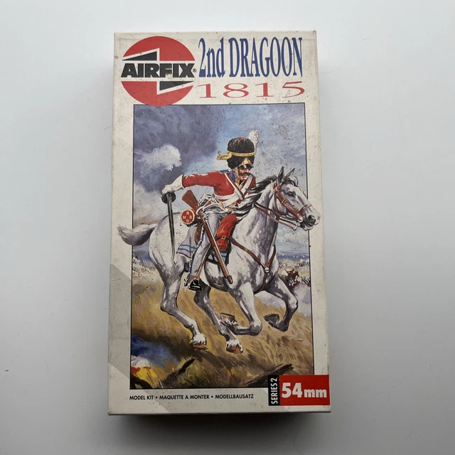 AIRFIX FIGURENBAUSATZ 54MM 2nd Dragoon Art Nr 02552 neu ovp EUR 19,00 ...