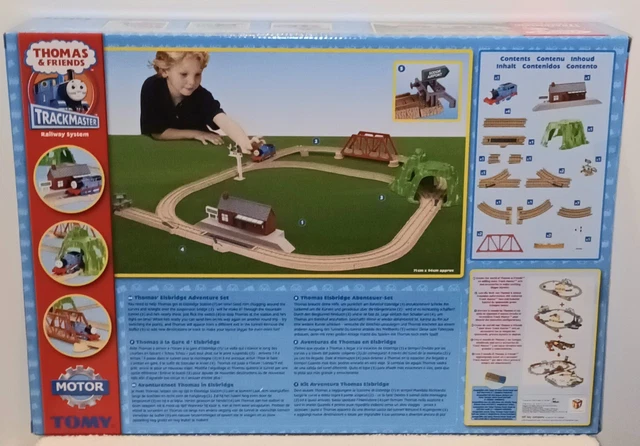 THOMAS THE TANK Engine Trackmaster Elsbridge Adventure Train Set Tomy ...