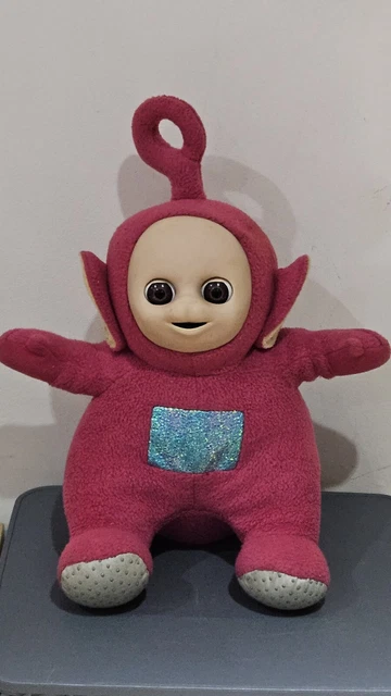 VINTAGE ORIGINAL TELETUBBIES Po Talking Interactive Plush 10 Inches ...