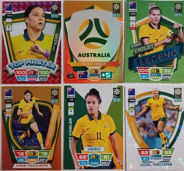 PANINI - FIFA Women's World Cup 2023 Matildas Card Singles Adrenalyn XL ...