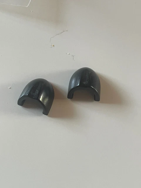 PLAYMOBIL 2 Protections épaules noires epaulette chevalier medieval ...