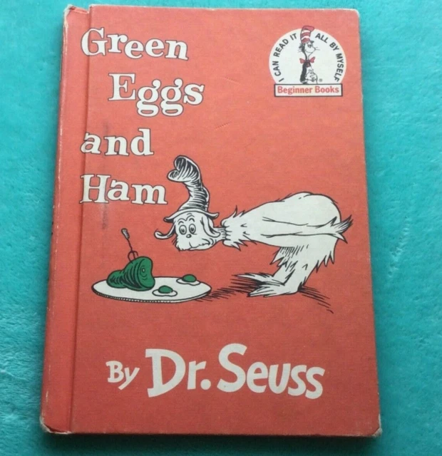 GREEN EGGS AND Ham By Dr. Seuss 1960 I Can Read It All By Myself ...