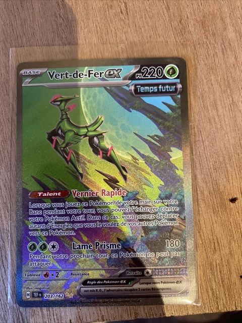 VERT-DE-FER EX FULL Art - Pokémon 203/162 Ev5 Tef Forces Temporelles ...
