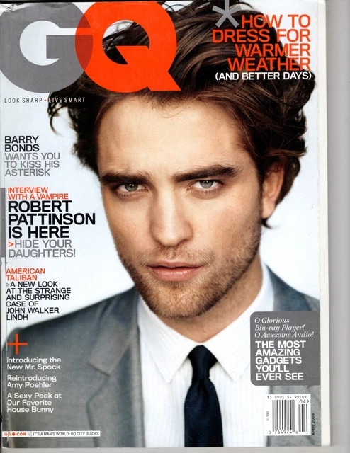 GQ MAGAZINE AVRIL 2009 Robert Pattinson Interview Avec Vampire EUR 20 ...