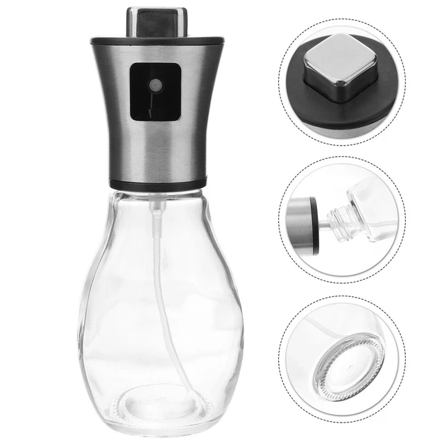 CONTENITORE SPRAY OLIO contenitore in vetro in acciaio inox sciroppo ...