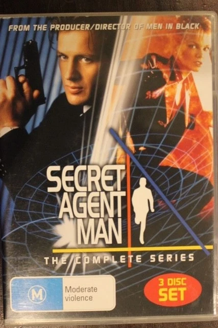 SECRET AGENT MAN (Danger Man) Dvd Costas Mandylor Cult Complete 2000 Tv ...