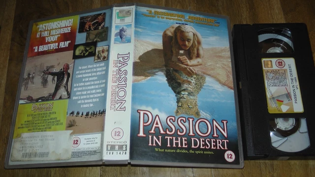 PASSION IN THE Desert VHS Video Ex Rental Big Box Cert EIV EV £5.99 ...