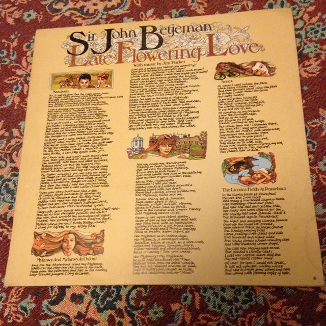 SIR JOHN BETJEMAN - Late Flowering Love - Uk Charisma 1974 - Rock, Pop ...